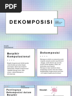 Pengertian Dekomposisi Abstraksi Algoritma Pengenalan Pola | PDF