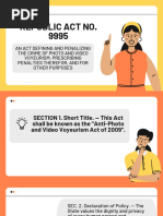 RA-9995 | PDF | Crimes | Crime & Violence