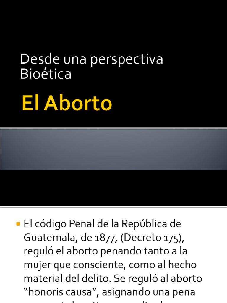 5 El Aborto | Descargar gratis PDF | El embarazo | Aborto