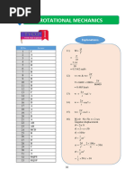 Rotational Motion Problems Explained | PDF | Acceleration | Physical Quantities