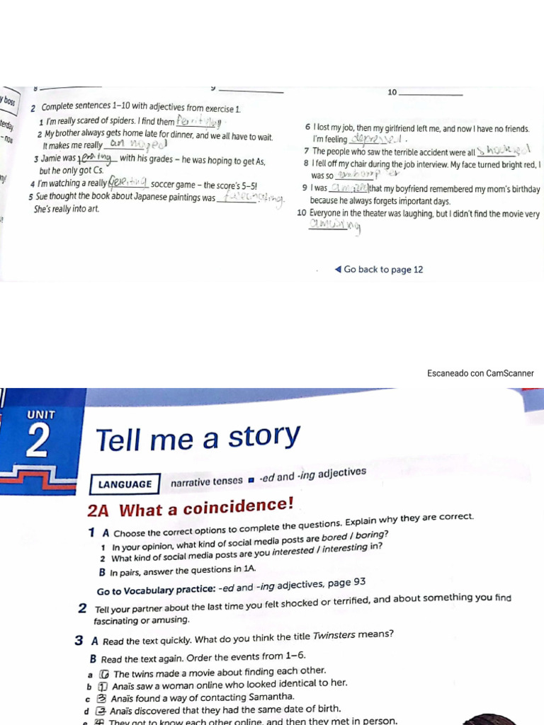 Unit 2, Level 4 | PDF