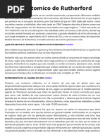 Modelo atómico de Nagaoka y Saturnino | PDF | Átomos | Núcleo atómico