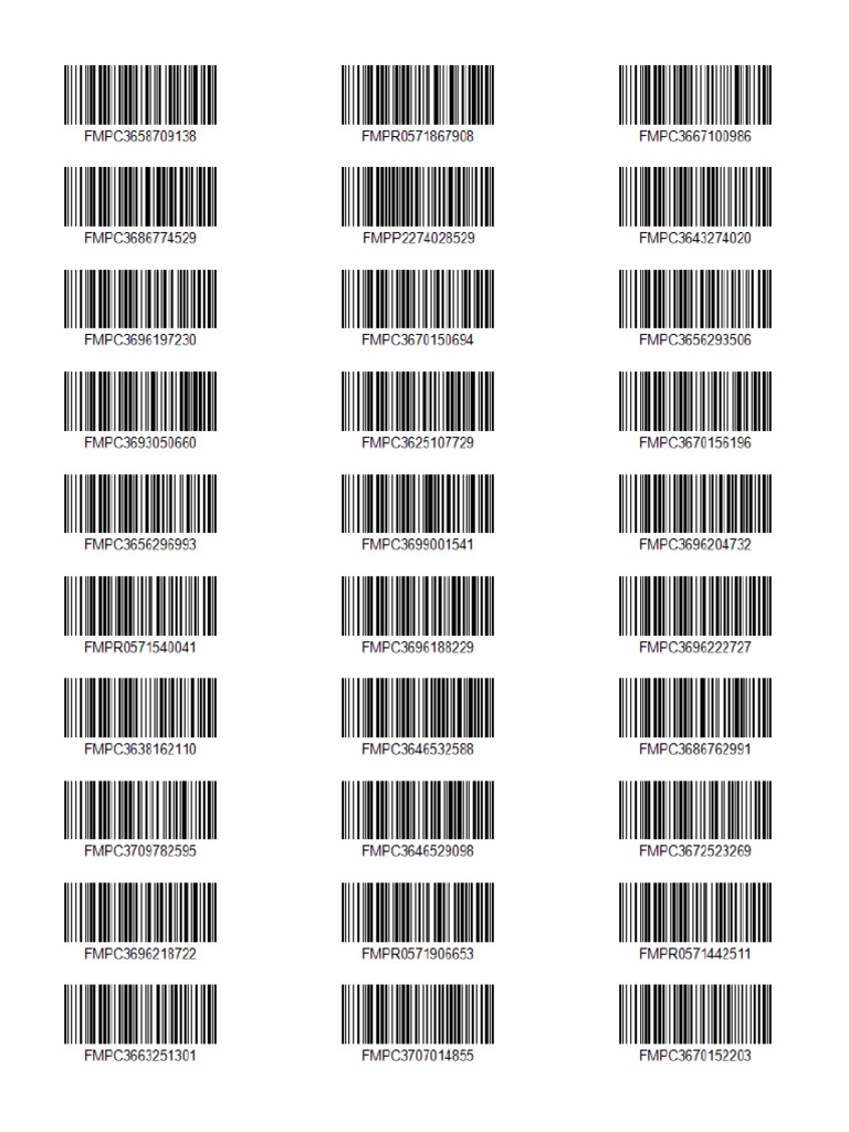 Barcodes | PDF