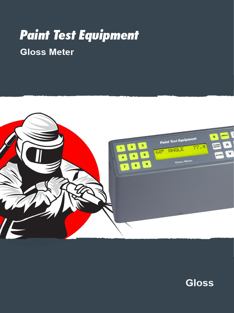 Gloss Meter Specifications and Calibration | PDF | Electromagnetic ...