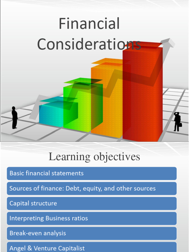 Financial Consideration.1 | PDF | Equity (Finance) | Financial Capital