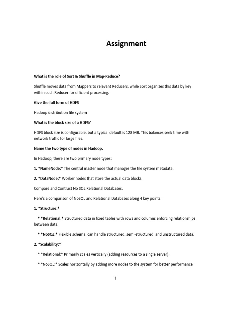 Big Data 2021-2022 | PDF | Apache Hadoop | Scalability