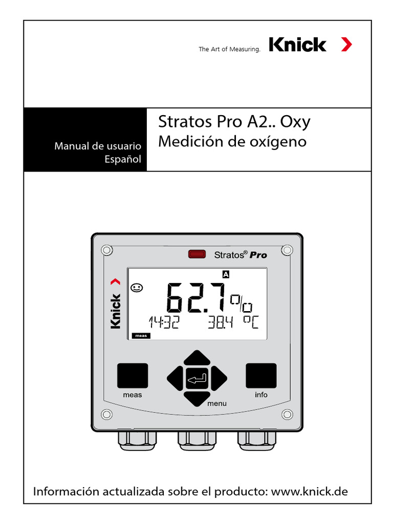 Manual-Stratos Pro A2-OXY-es-Knick | PDF | Calibración | Color