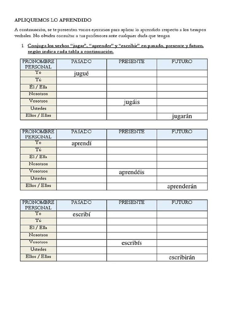 Hojas de Repaso | PDF