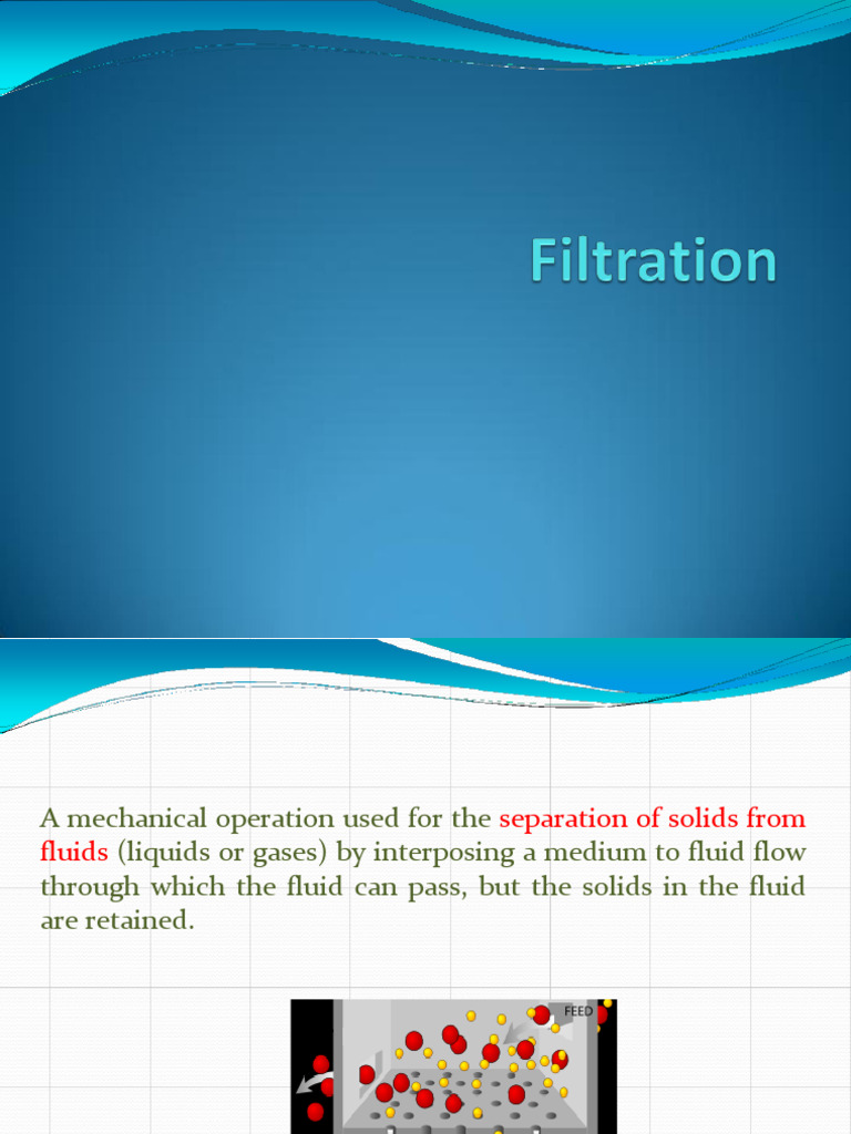 Filtration | Download Free PDF | Filtration | Materials
