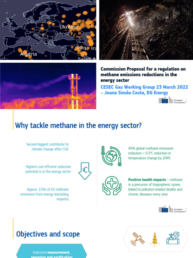 Methane Presentation CESEC 23 March | PDF | Climate Change Mitigation | Methane
