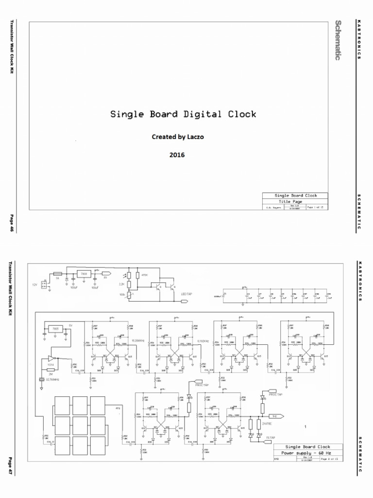 Transistor Clock | PDF