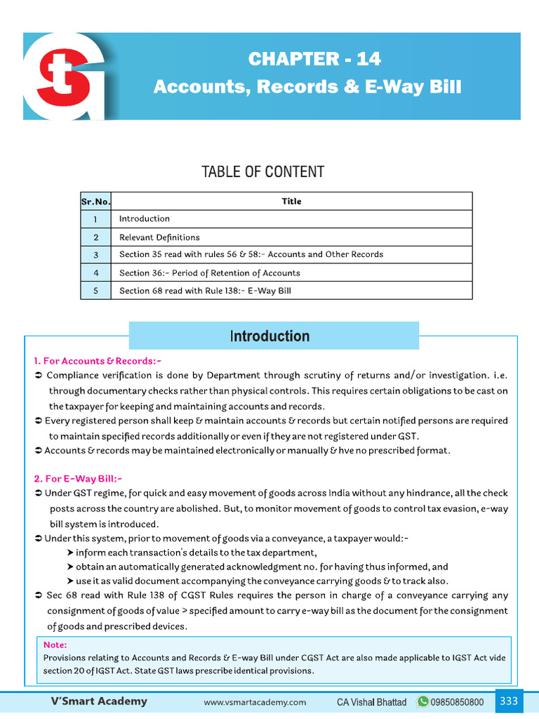 Chapter 14 Accounts Records Pdf