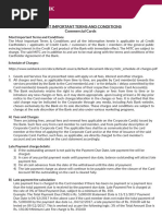 UBP CC Terms and Conditions | PDF | Credit Card | Visa Inc.