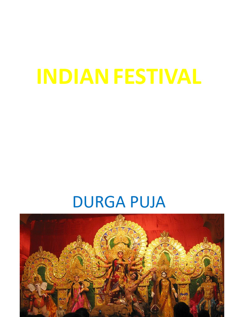 Major Indian Festivals Overview | PDF | Art