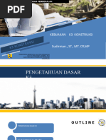 Merencanakan Program Pengawasan K3 Konstruksi Fix Lengkap | PDF