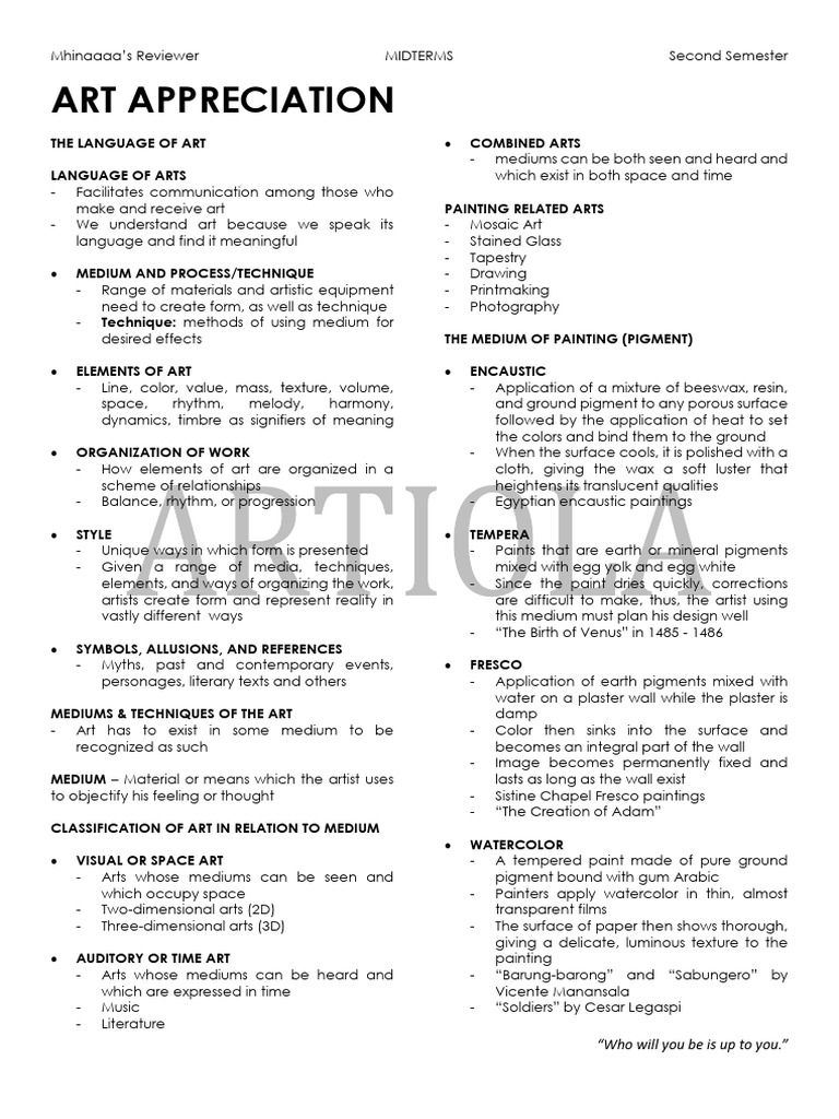 Arts | PDF | Paintings | Weaving