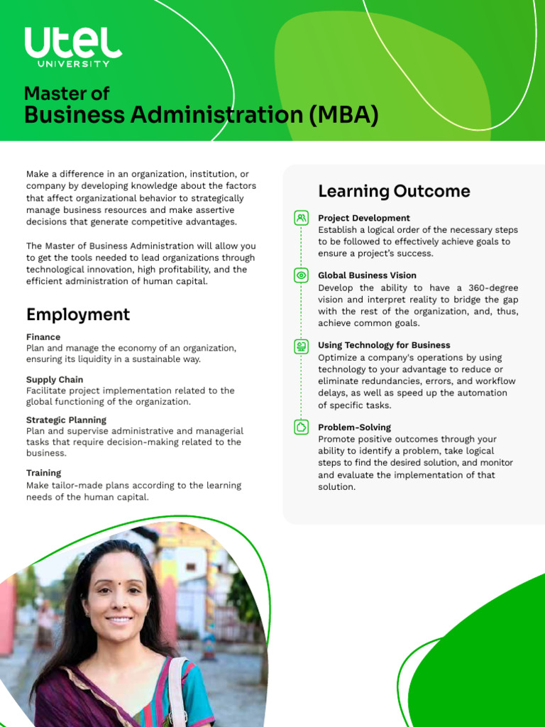 Master of Business Administration | PDF | Master Of Business ...