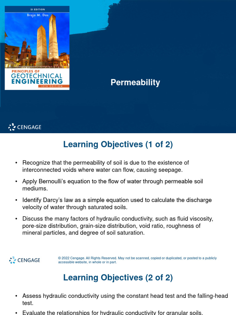 Permeability | PDF | Soil Mechanics | Permeability (Earth Sciences)
