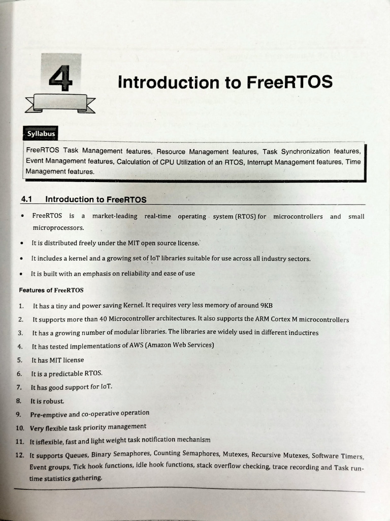 Es-Rtos Module 4 | PDF Es-Rtos Module 4 | PDF