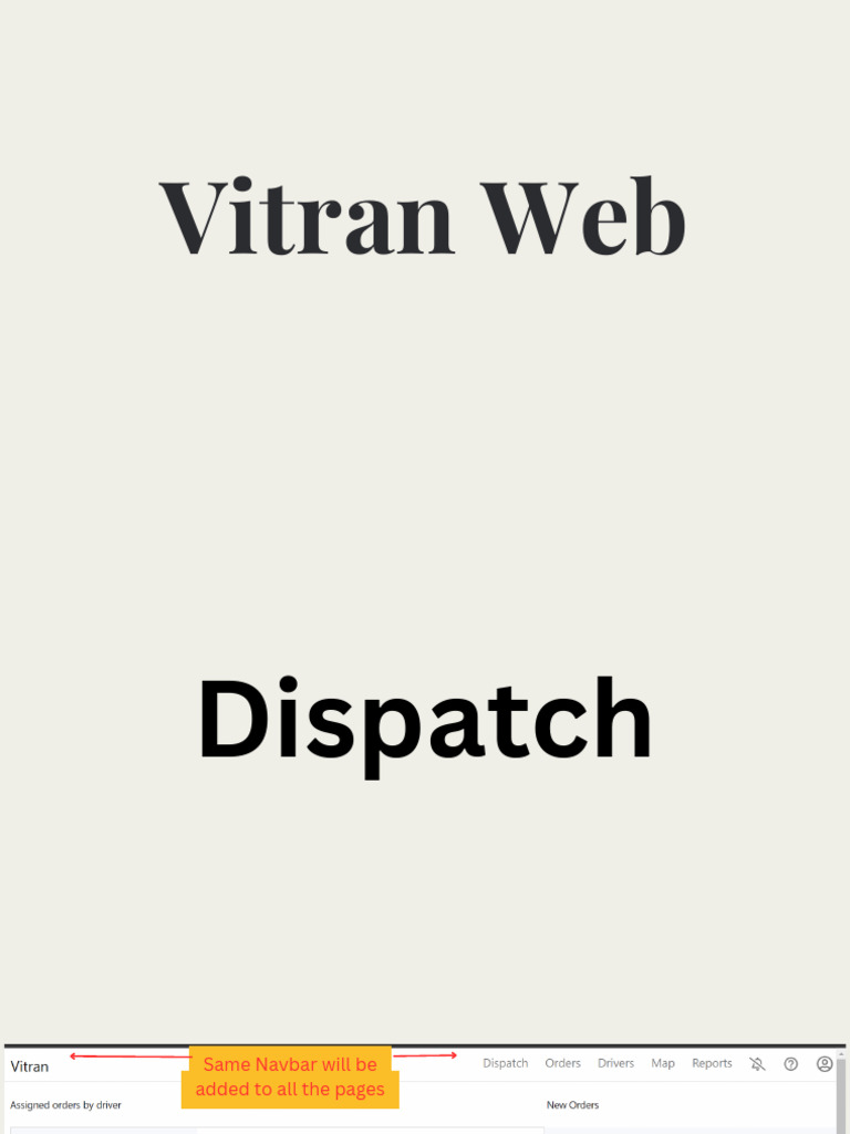 Vitran Web | PDF