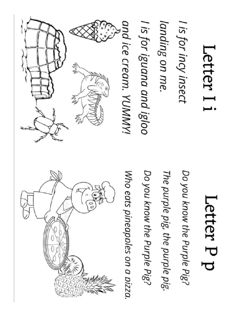 Letter P and I | PDF