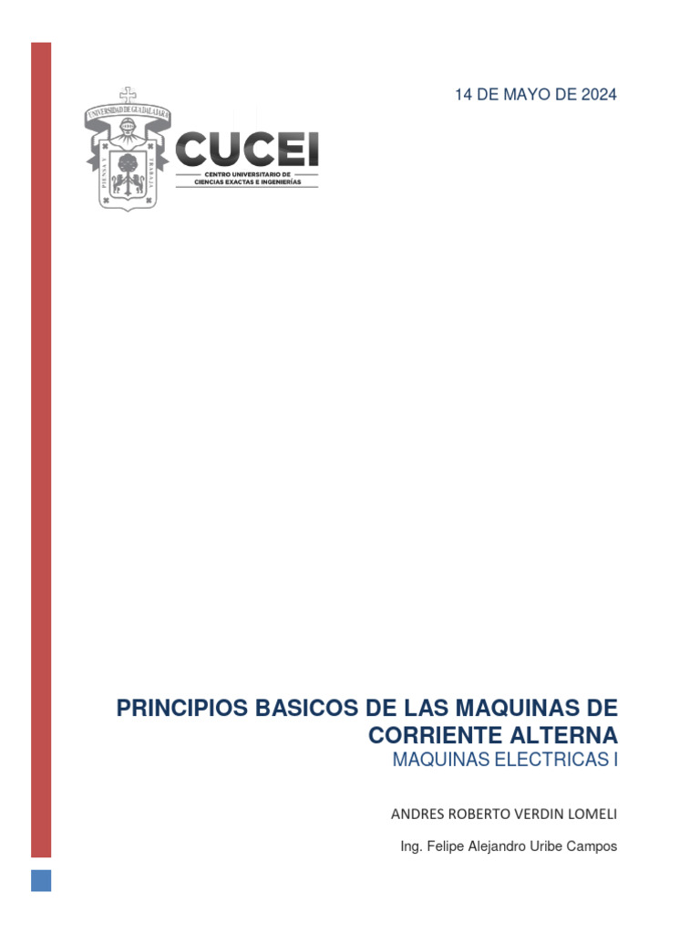 Maquinas Electricas Resumen Final | PDF | Motor eléctrico | Generador eléctrico