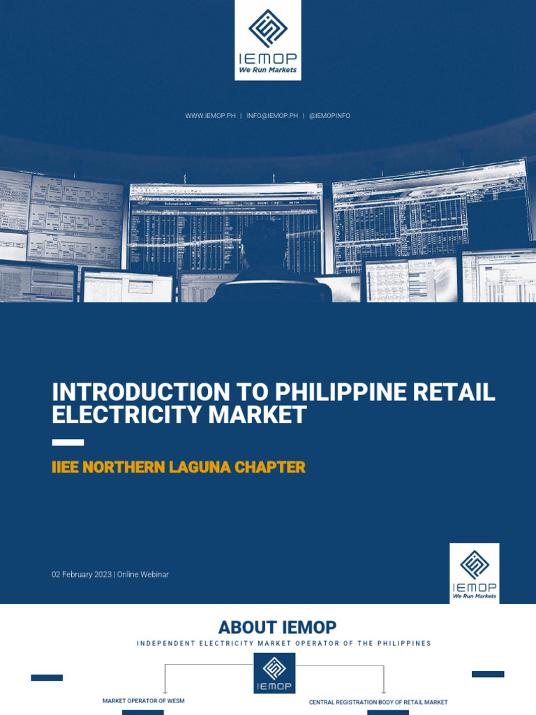Retail Markets Overview | PDF | Retail | Electric Power Transmission