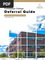 Conestoga College Withdrawal Instructions | PDF