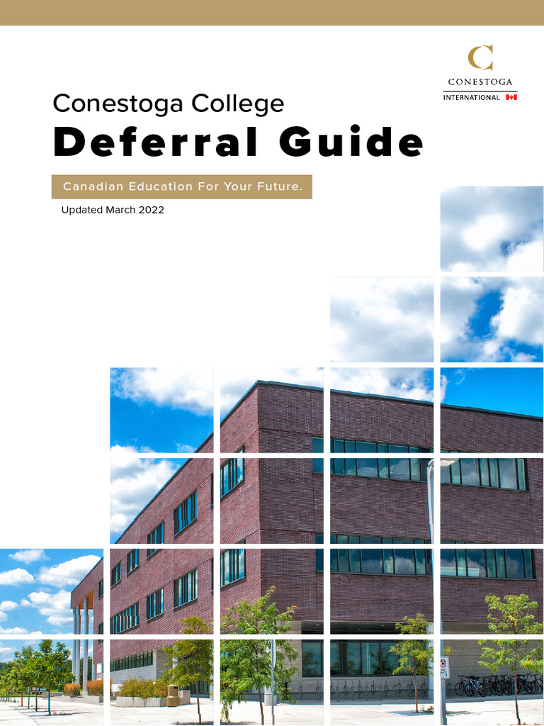Conestoga Deferral Guide | PDF | Deferral