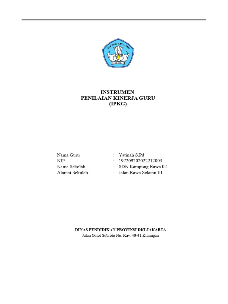 IPKG IIIa Final Yatinah 2023 | PDF