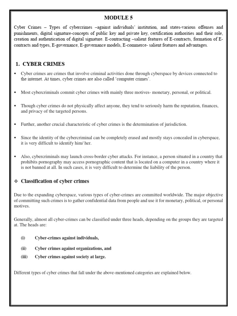 Module 5 - Icf | PDF | Cybercrime | E Commerce