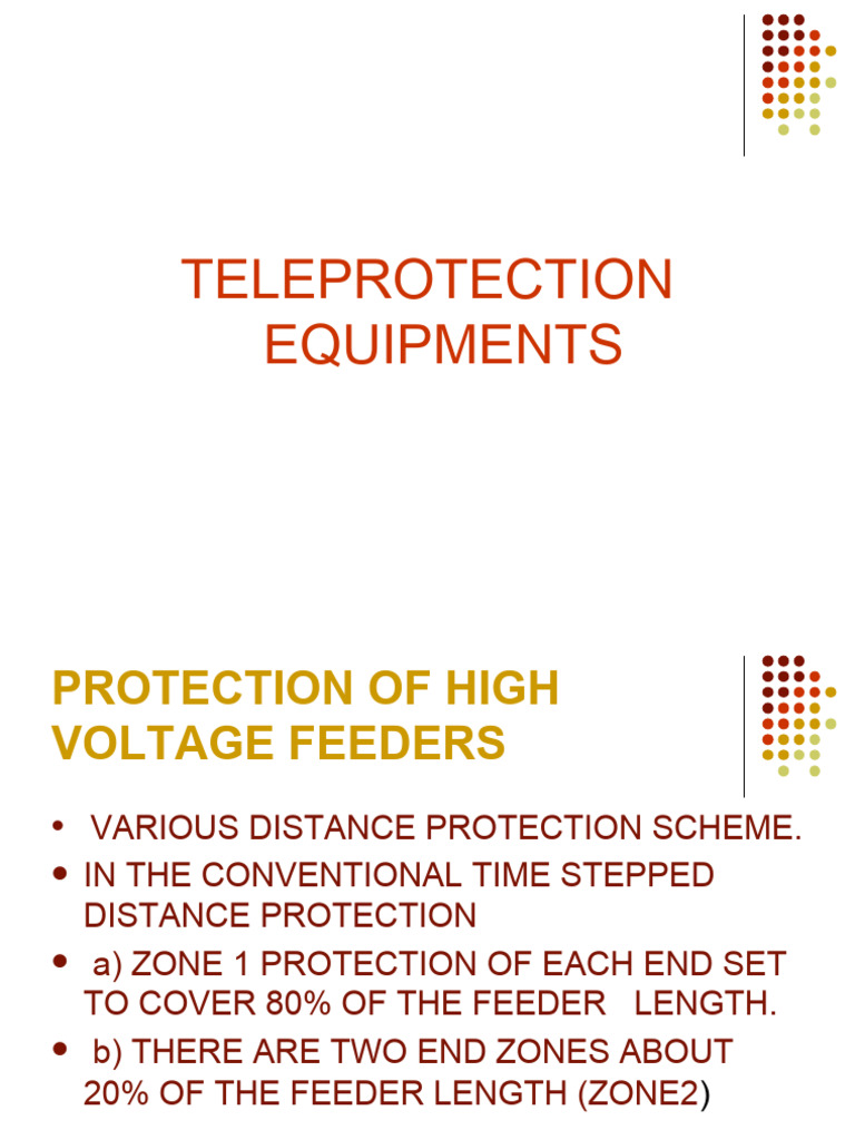 3.tele Protection Equipment | PDF | Electrical Engineering | Electronics
