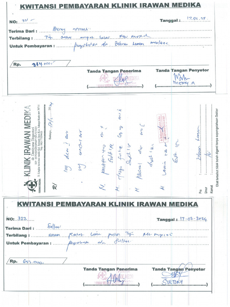 Scan Kwitansi | PDF