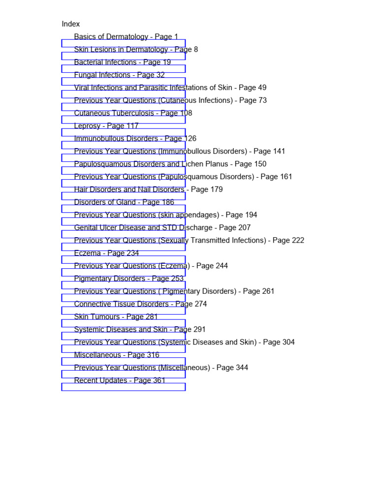Comprehensive Dermatology Guide | PDF | Epidermis | Skin