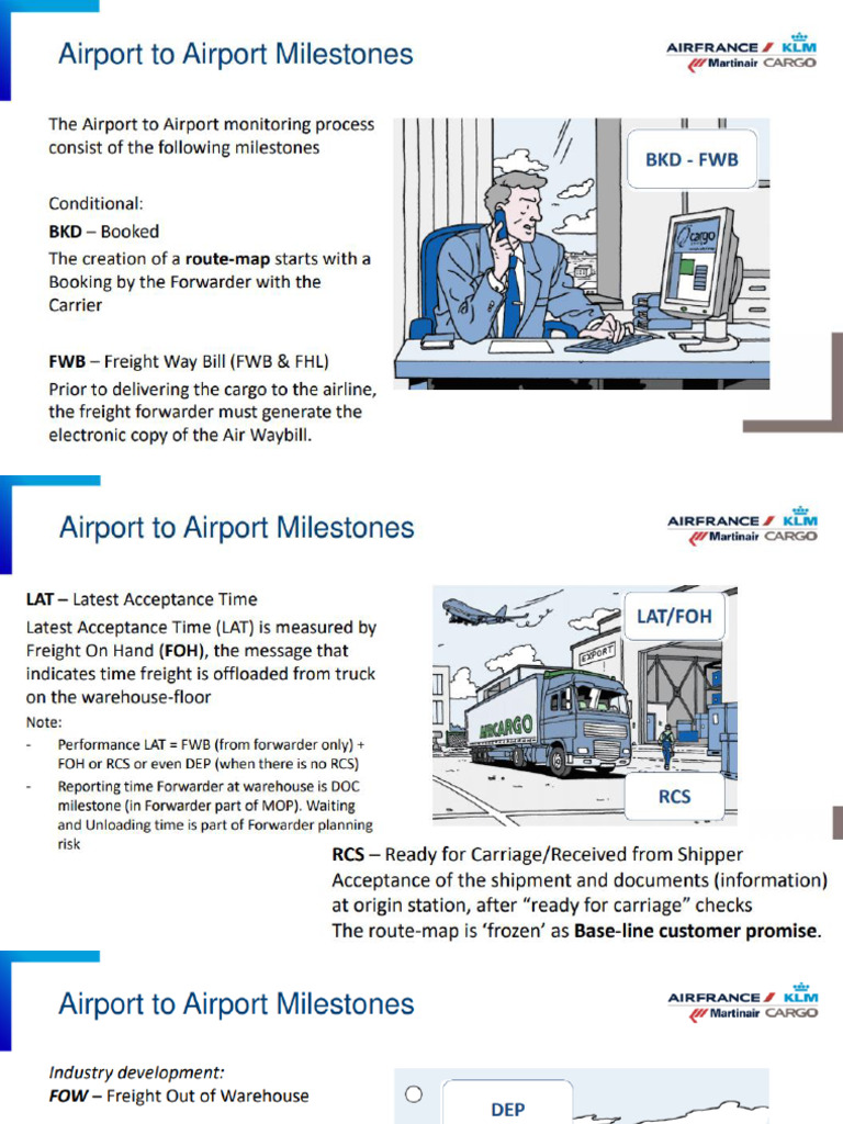 Cargo Iq Milestones Training | PDF