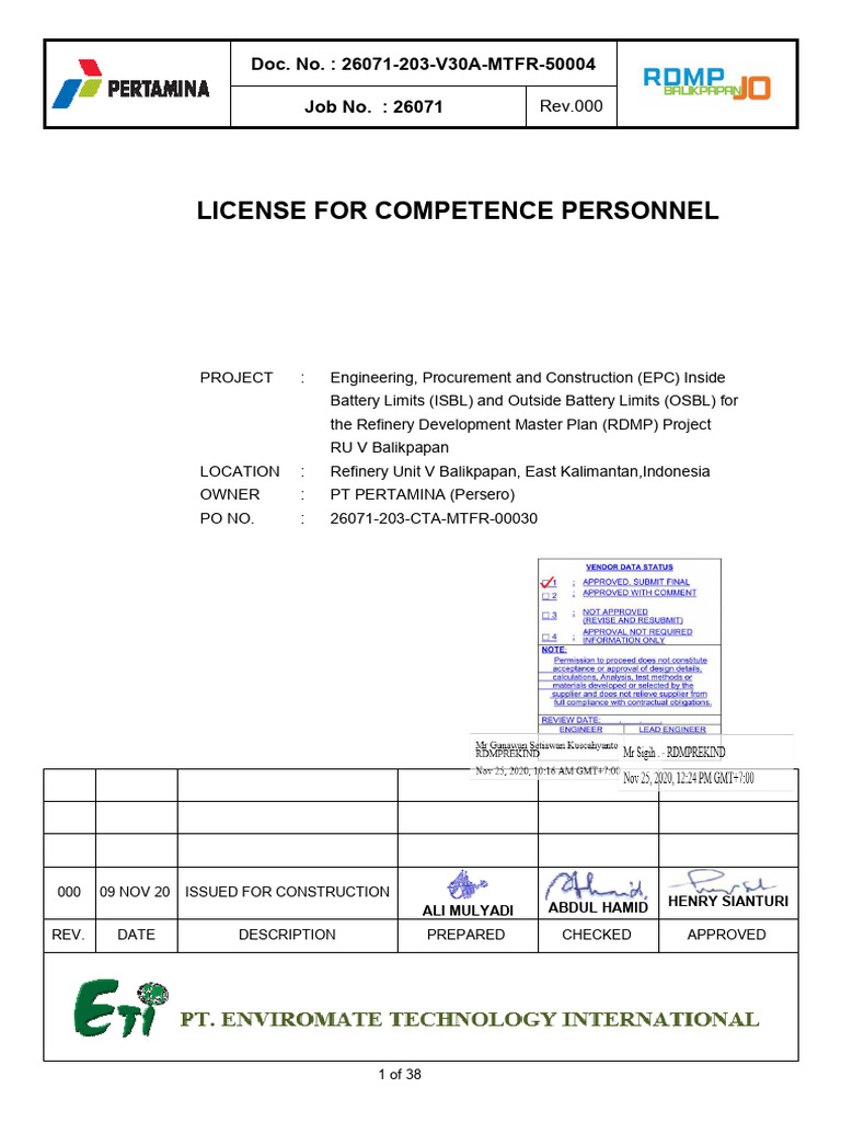 Competence Personnel License List | PDF | Emergency Medical Services ...
