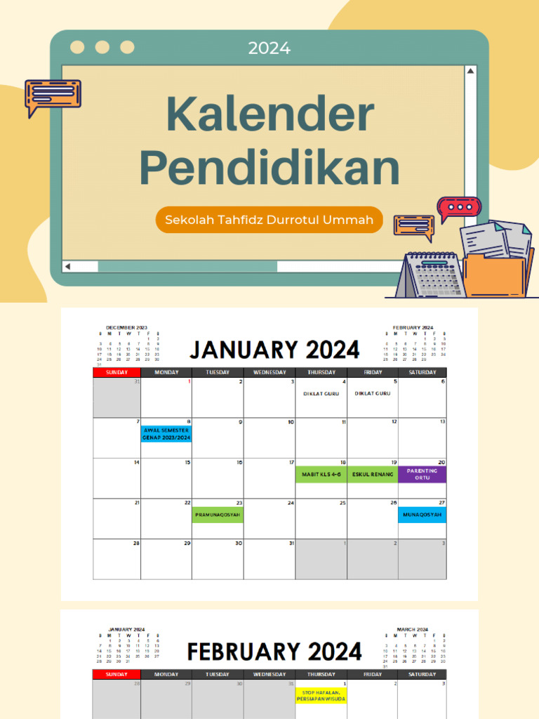 Kalender Pendidikan 2024 | PDF