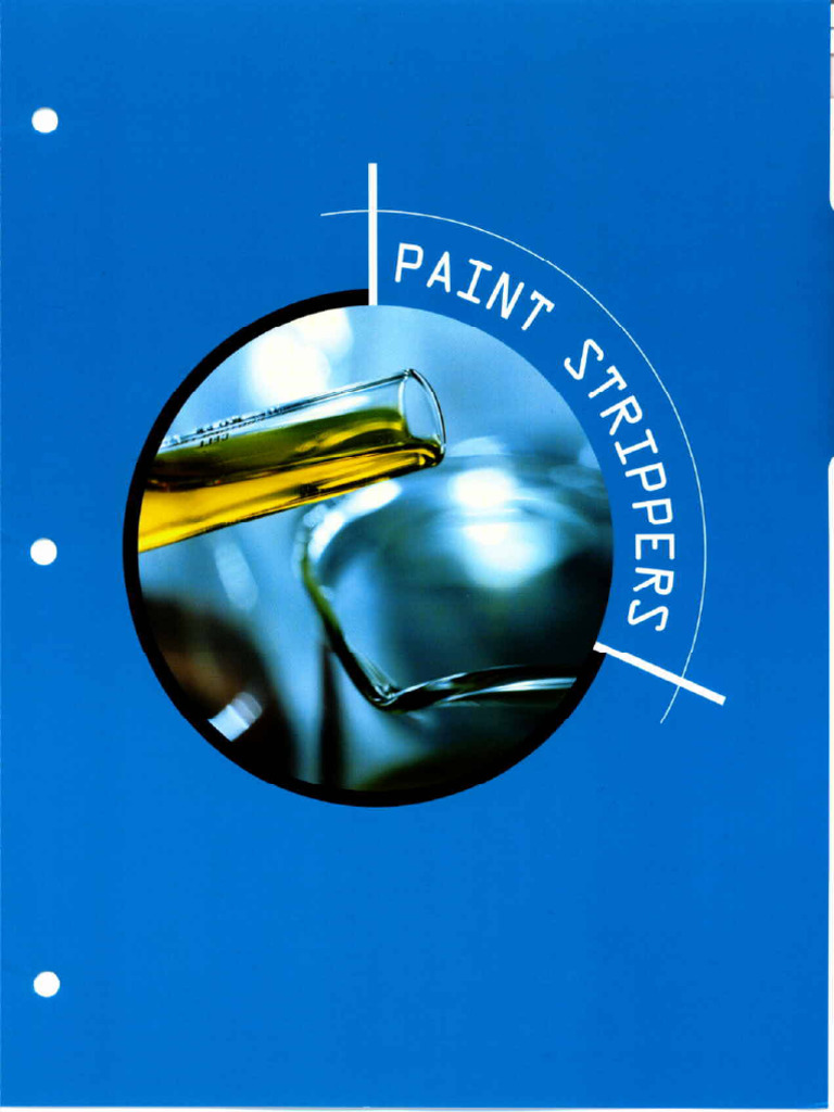Paint Strippers 4 Formulations | PDF