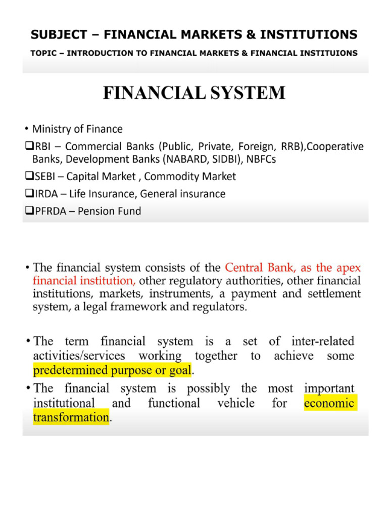 02 Financial Market Regulation | PDF