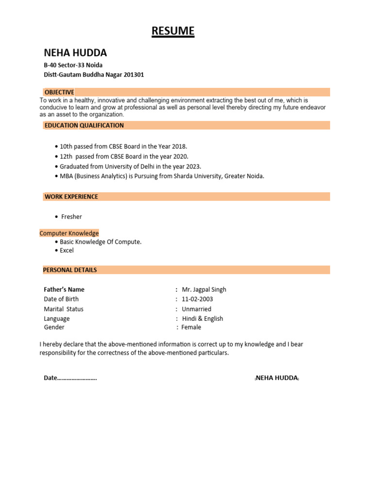 NEHA - Neha Hudda | PDF