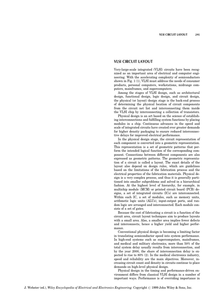 Computer-Aided Design of Integrated Circuits | PDF | Integrated Circuit ...