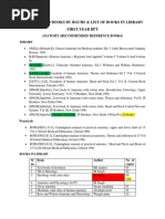 MBBS First Year Books | PDF