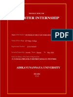 Weekly Internship Activity Log | PDF