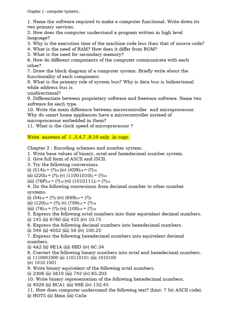 Computer Systems and Programming Concepts | PDF | Algorithms | Computer ...