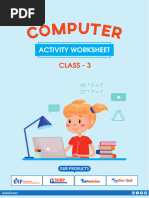Class 3 Computer Activity Worksheet 1 | PDF | Operating System | Input ...