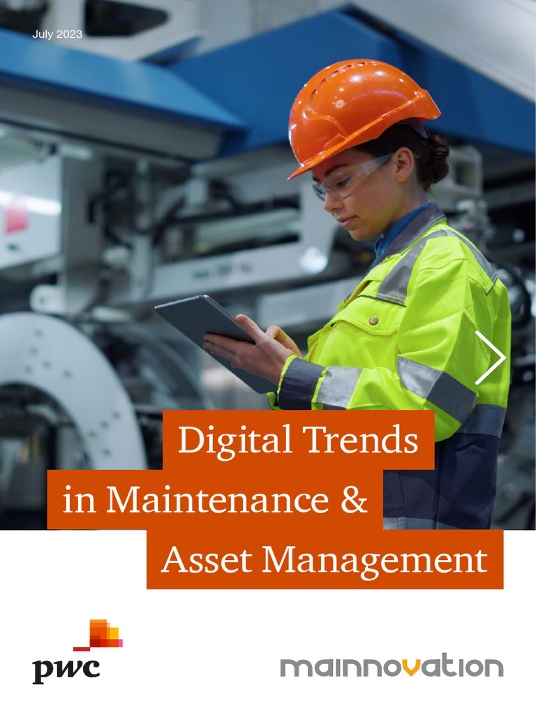 PWC - Digital Trends in Maintenance | PDF | Augmented Reality | 3 D ...