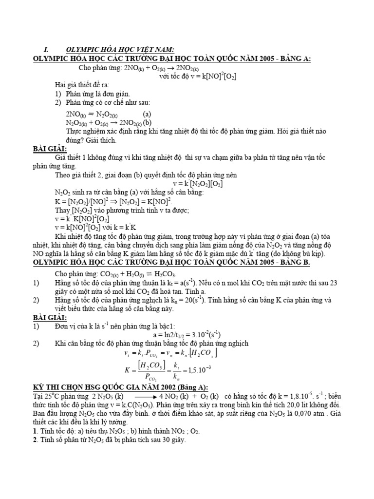On Thi HSG QG Phan Dai Cuong Dong | PDF
