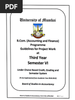Project Work Format for College Students | PDF | Academic Degree | Data