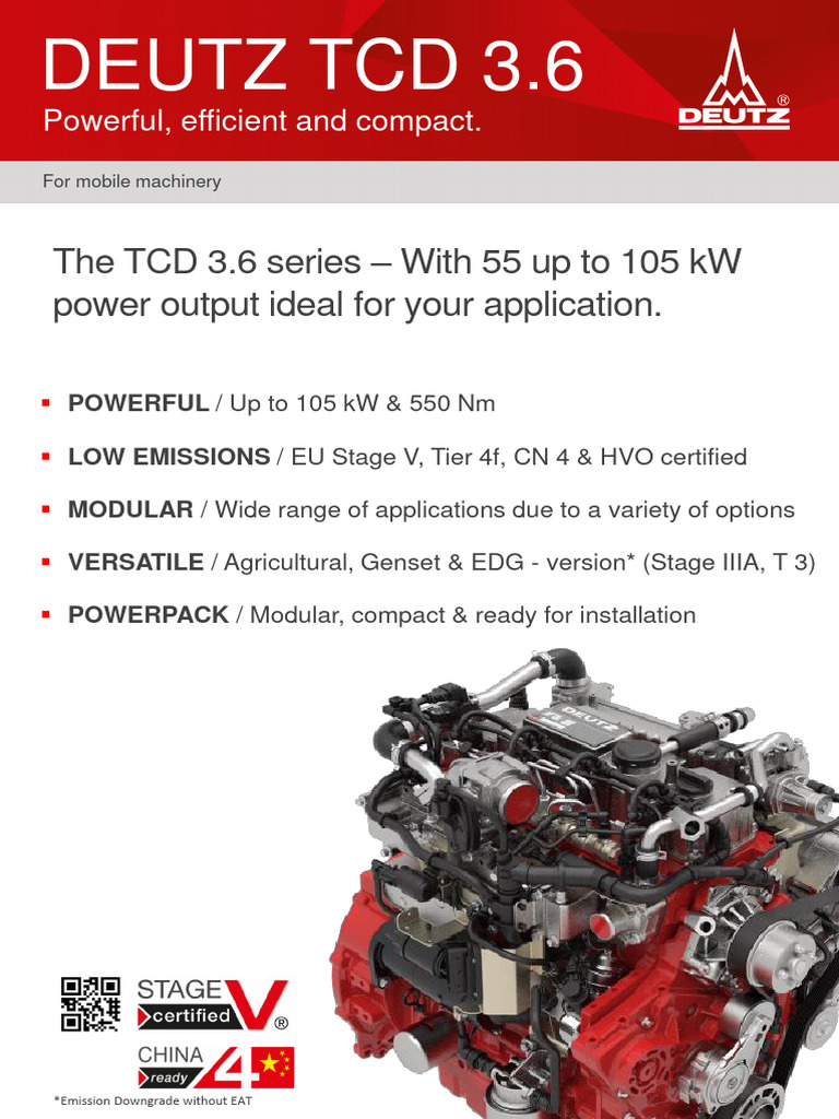 Compact Engines for Mobile Machinery | PDF | Horsepower | Propulsion