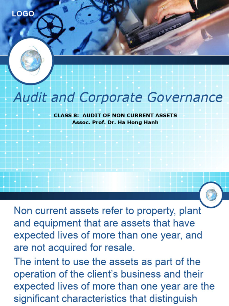 Audit and Corporate Governance Class 4. Non Current Asset | PDF ...
